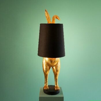 Hiding Bunny Table Lamp - Abbeygate Lighting