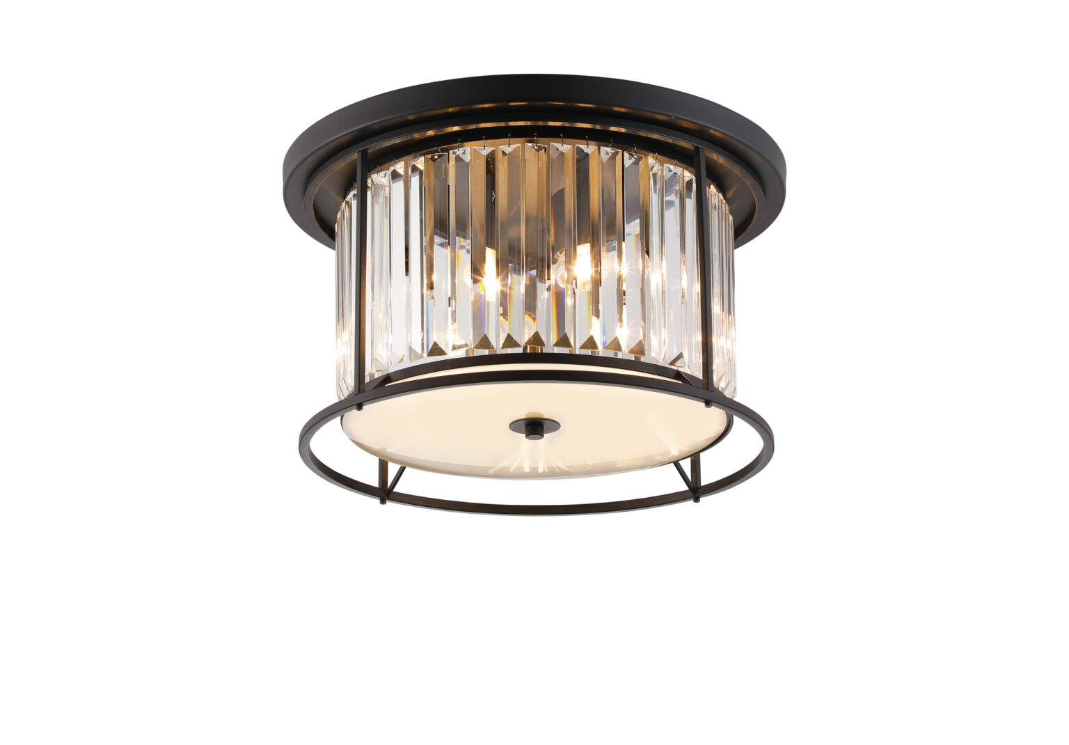 Sovereign 4 Light Flush - Abbeygate Lighting