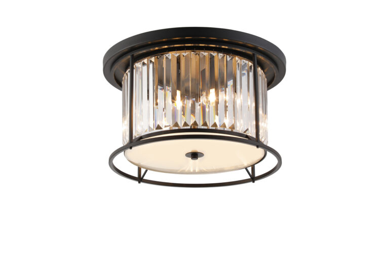 Sovereign 4 Light Flush - Abbeygate Lighting