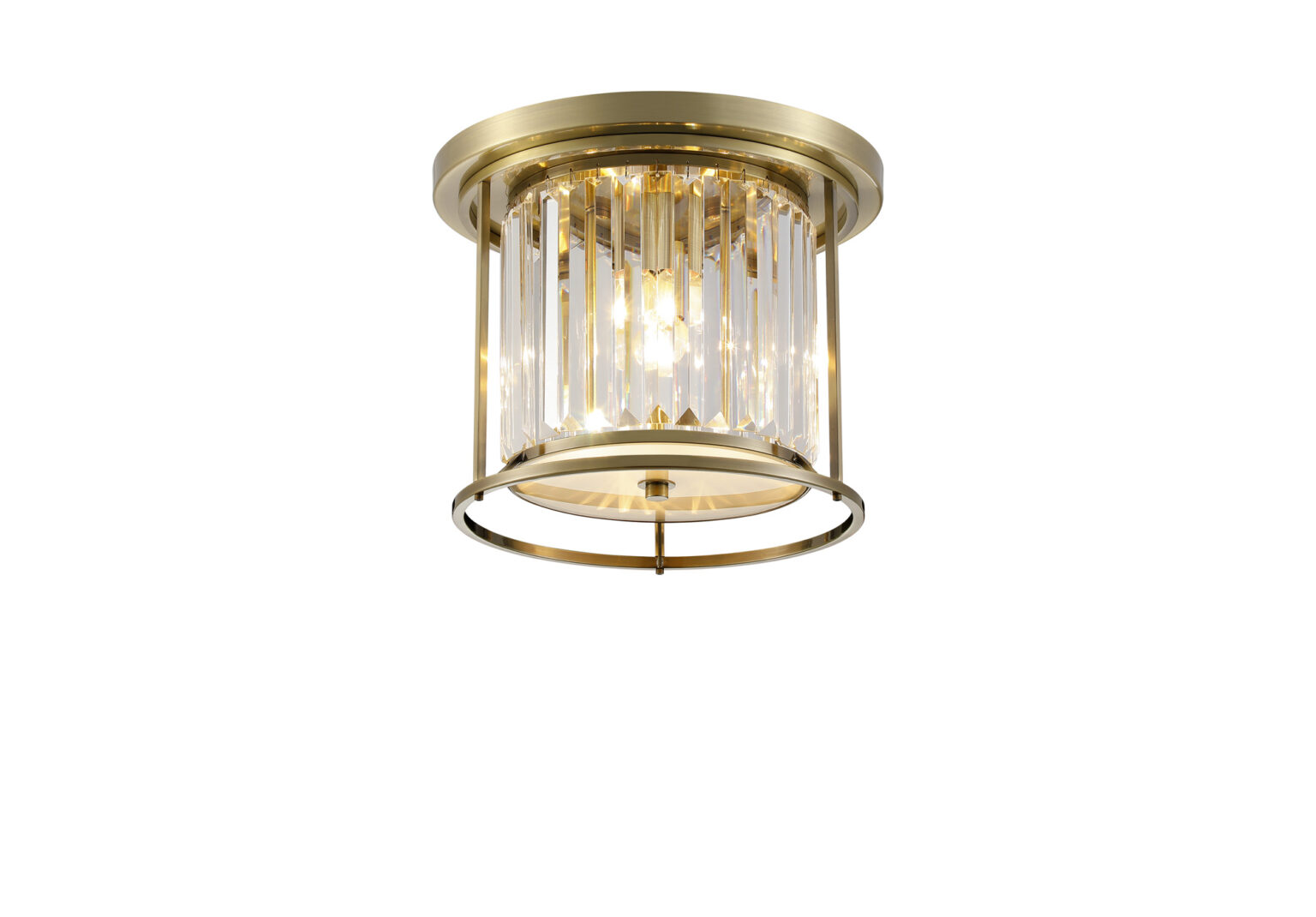 Sovereign 3 Light Flush - Abbeygate Lighting