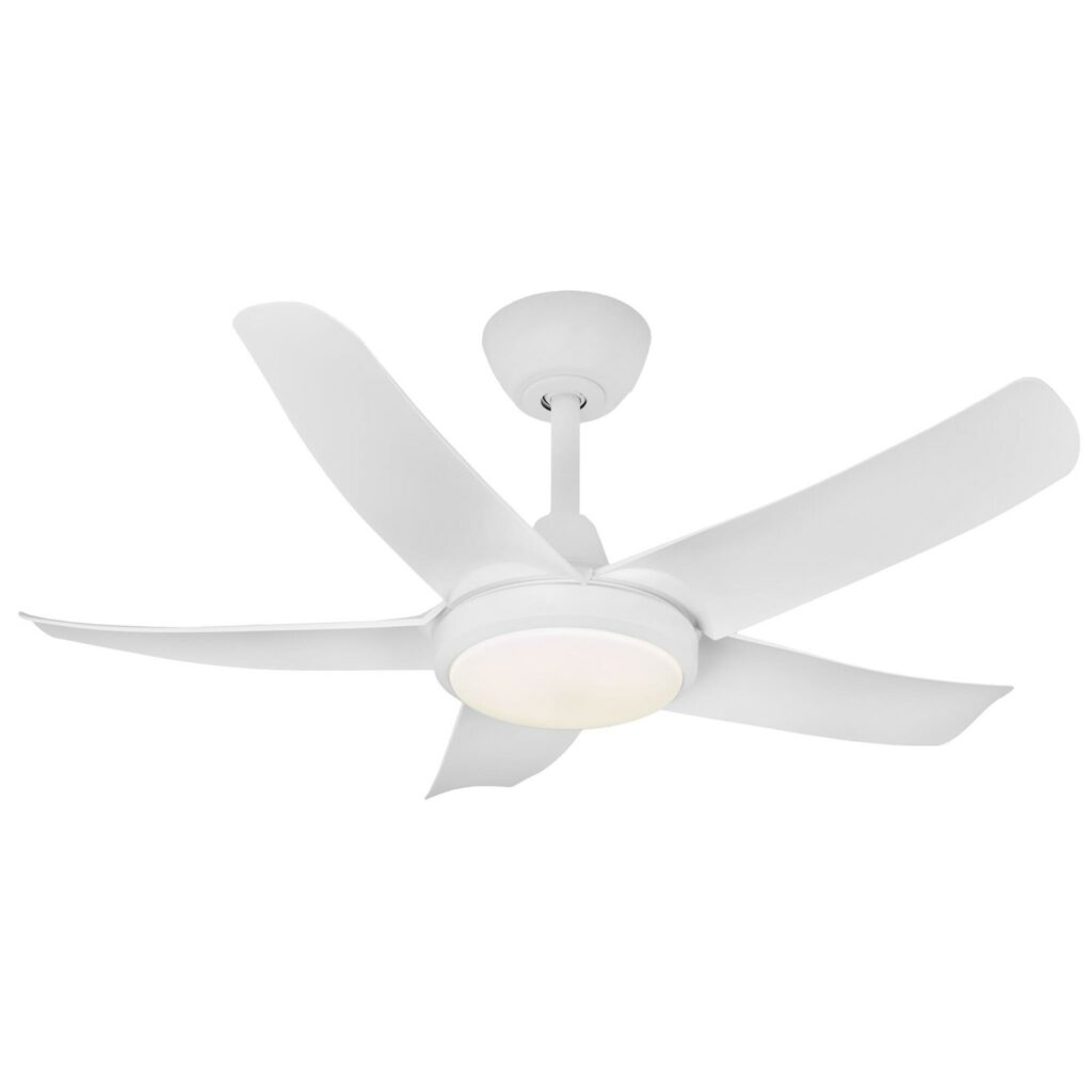 Luna Ceiling Fan - CCT with Remote Control - Abbeygate Lighting