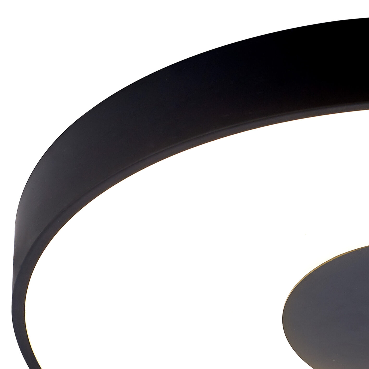Coin Round 100w Flush Ceiling Light - with remote control - Abbeygate ...